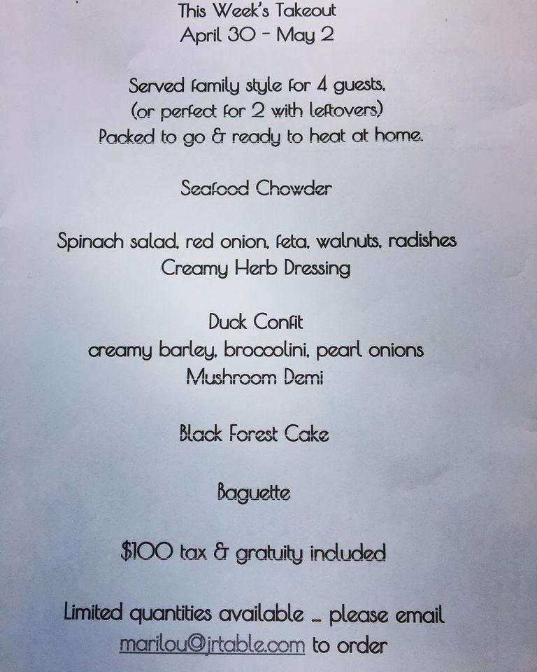 Menu at French Crust Café and Bistro cafe, Cincinnati, Elm St