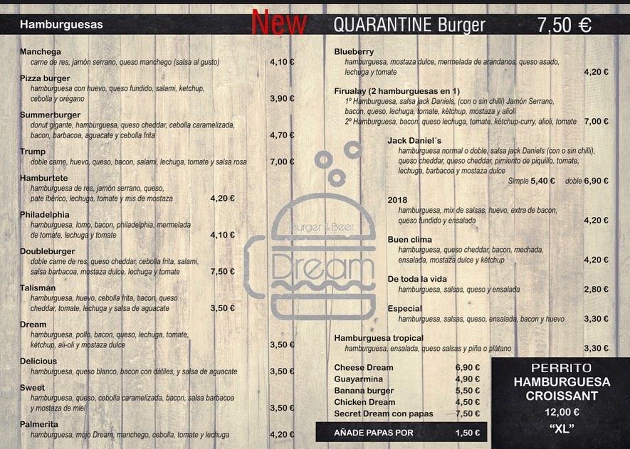 Carta de Dream Cafe, La Perdoma