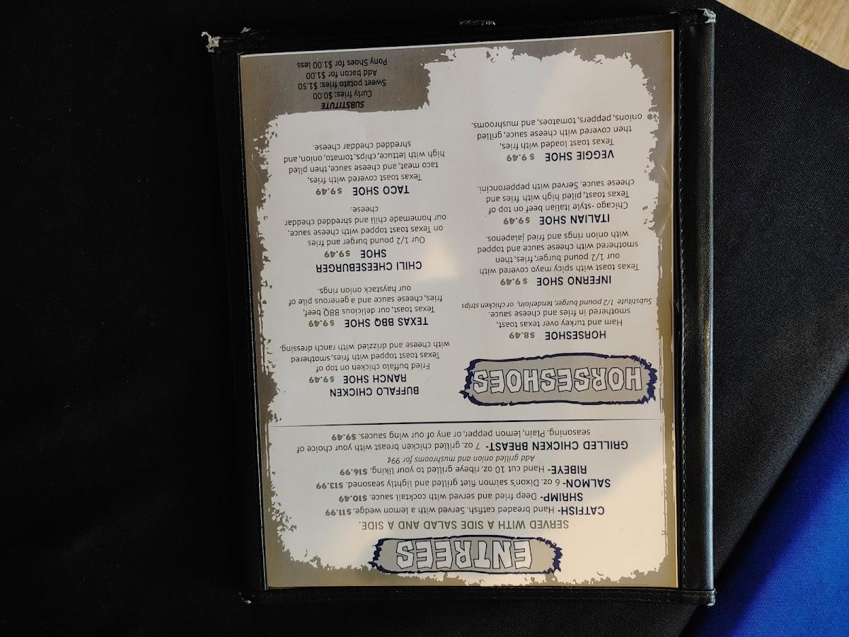 Menu at Germantown Grille pub & bar, Germantown Hills