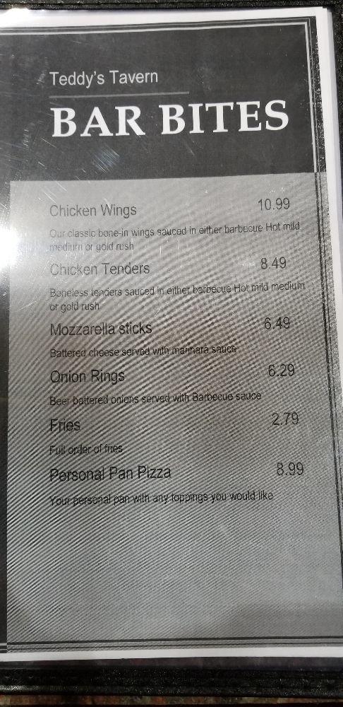 Menu at Brass Rail Bar & Grill, Florence