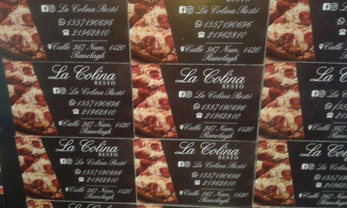 Menu at La Colina Restó restaurant, Ranelagh