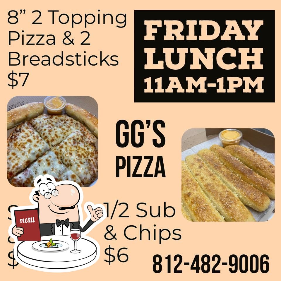GG’s Pizza, Jasper - Restaurant menu, prices and reviews