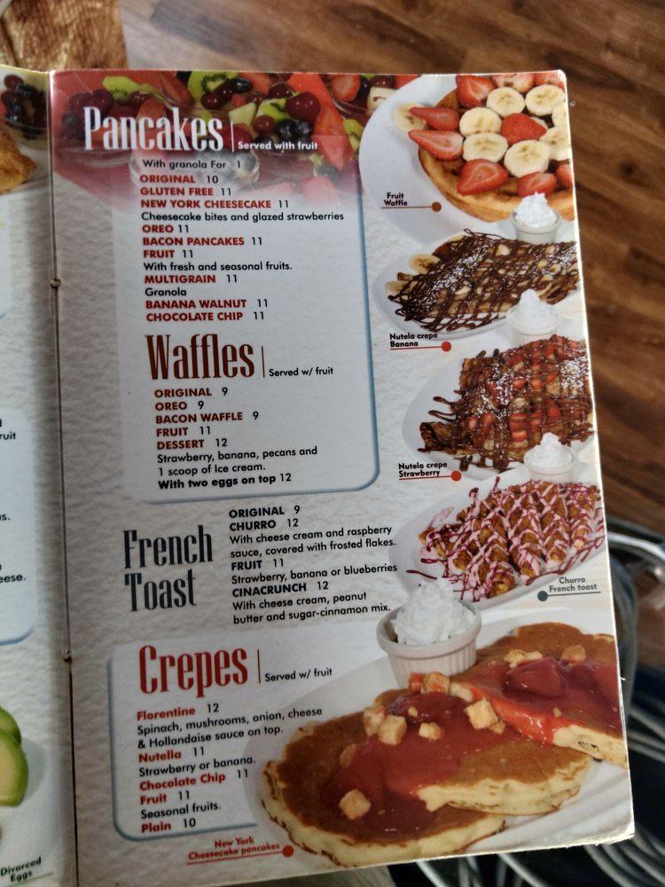 Menu at Fiesta Cafe, Milwaukee