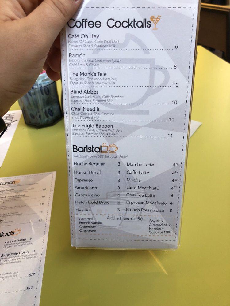 Menu at Hatch Early Mood Food restaurant, Oklahoma City, 1101 N ...