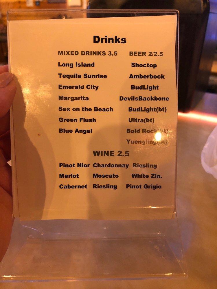 Menu at Pier 88 pub & bar, Hampton