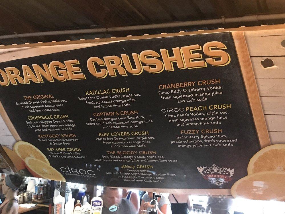 Menu at Harborside Bar & Grill, Ocean City