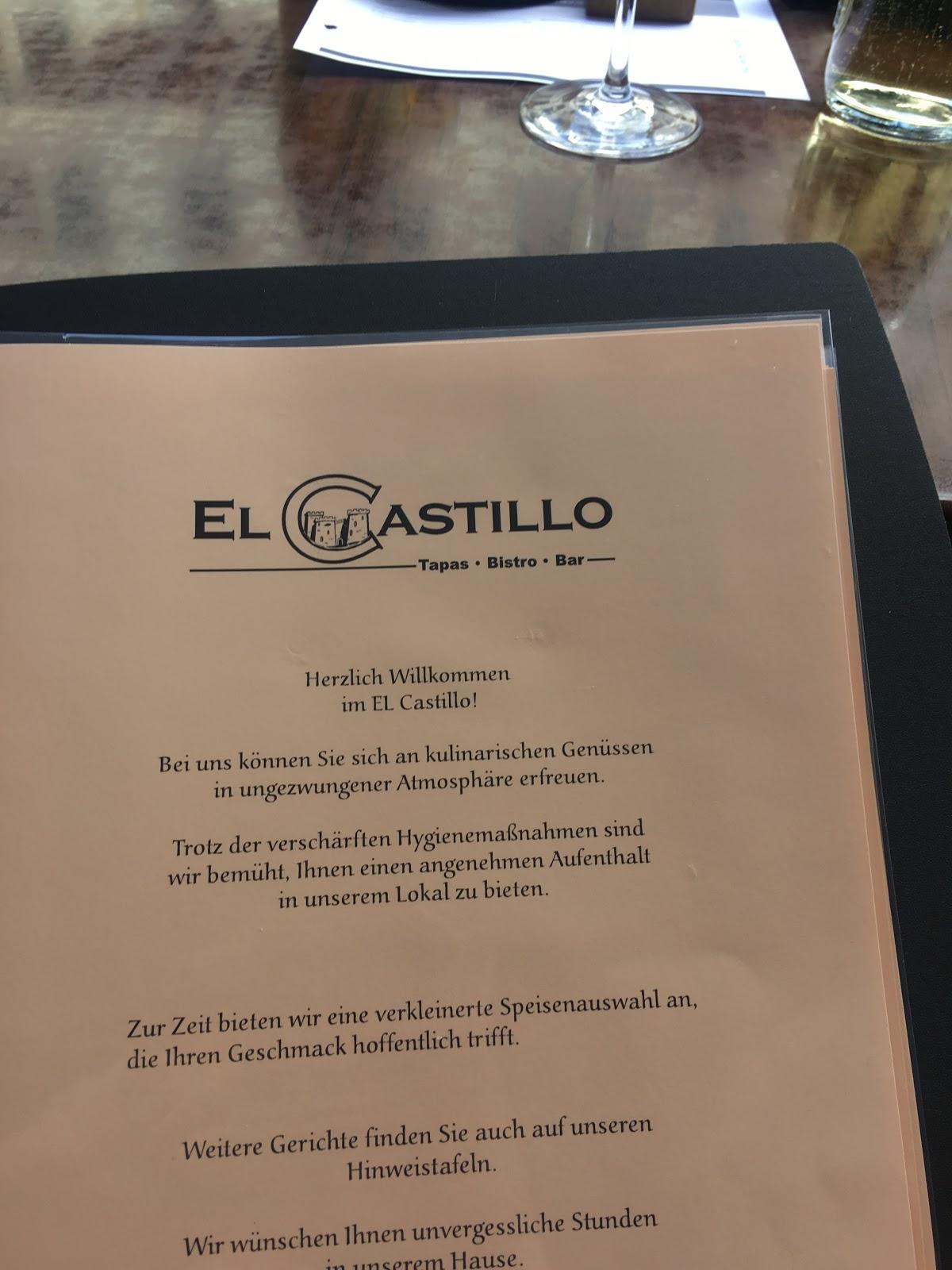Speisekarte von EL Castillo - Tapas - Bistro - Bar - GESCHLOSSEN, Koblenz
