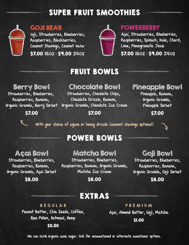 Menu at Shake & Wake pub & bar, El Centro