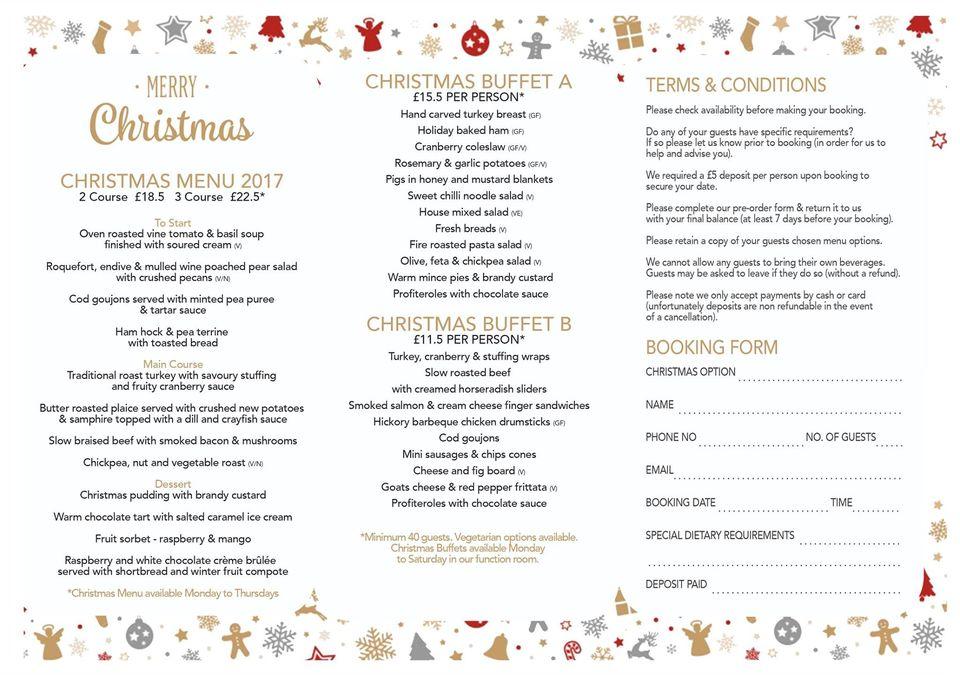 Menu at The West Cross Inn pub & bar, Mayals, 43 Mumbles Rd