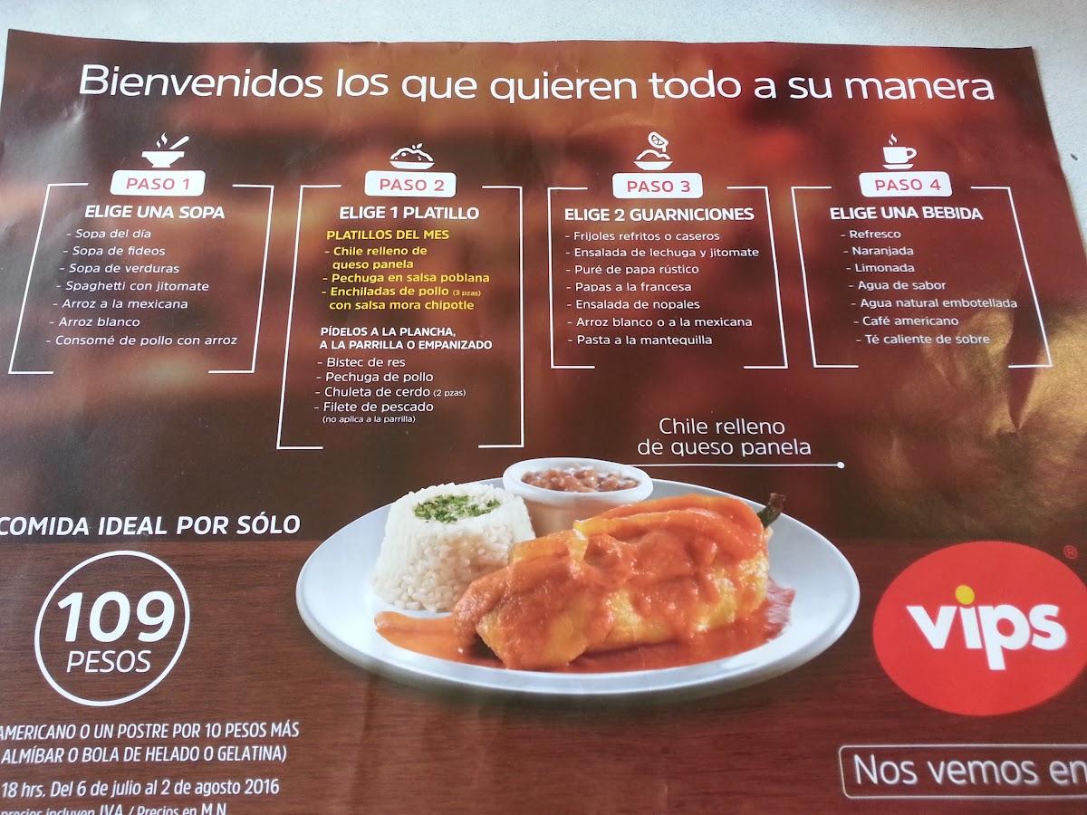 Carta de comida rápida Vips Tijuana, Tijuana, Blvrd Gral Rodolfo ...