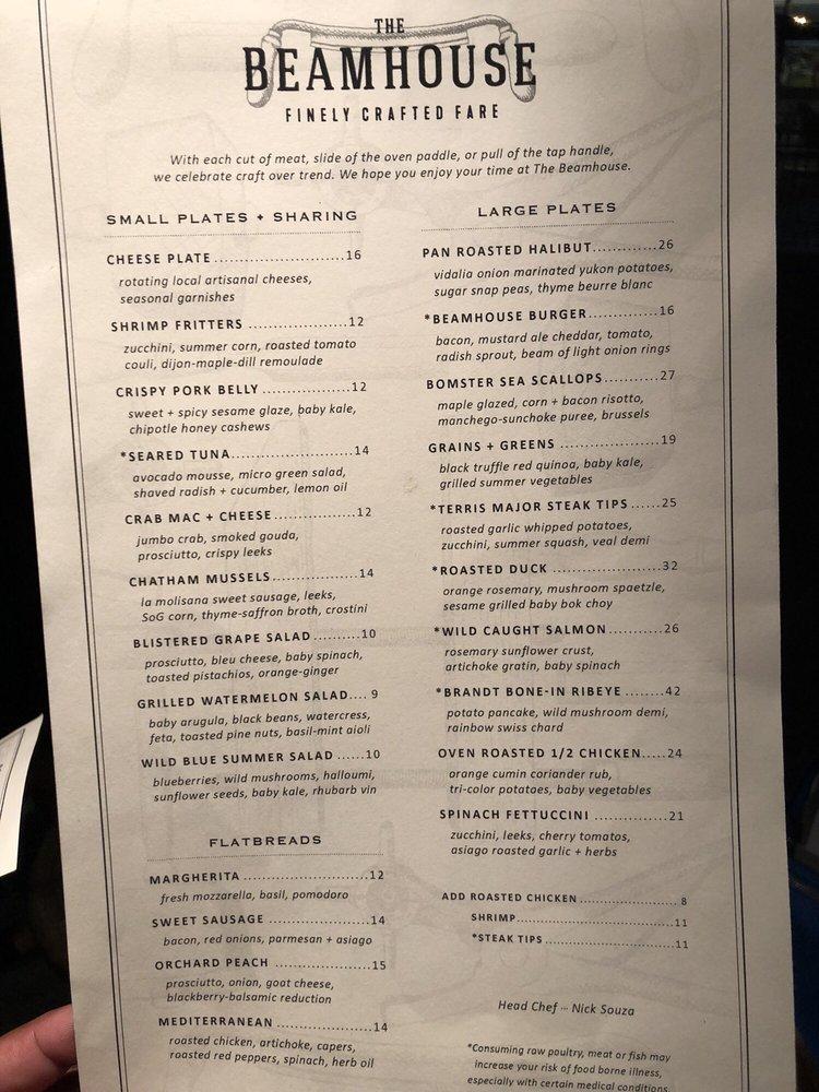 menu-at-the-beamhouse-pub-bar-glastonbury