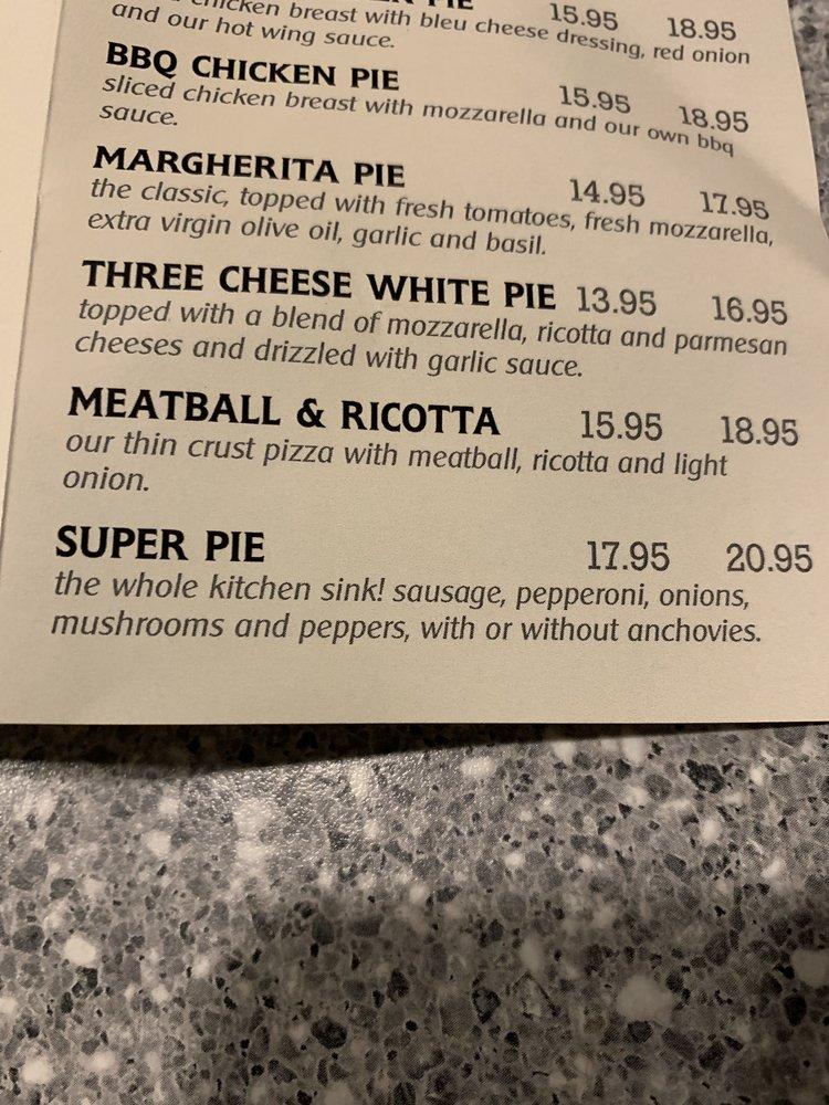Menu at Val's Tavern pub & bar, Rumson