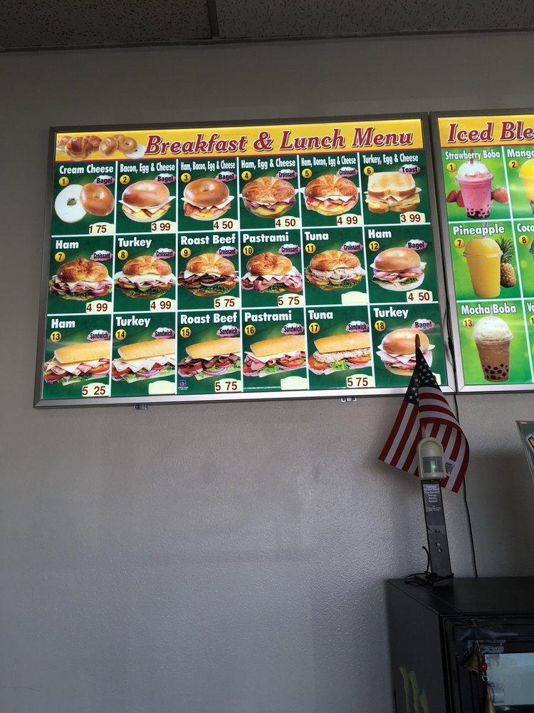 Menu at Rainbow Donuts, Riverside, 3758 La Sierra Ave
