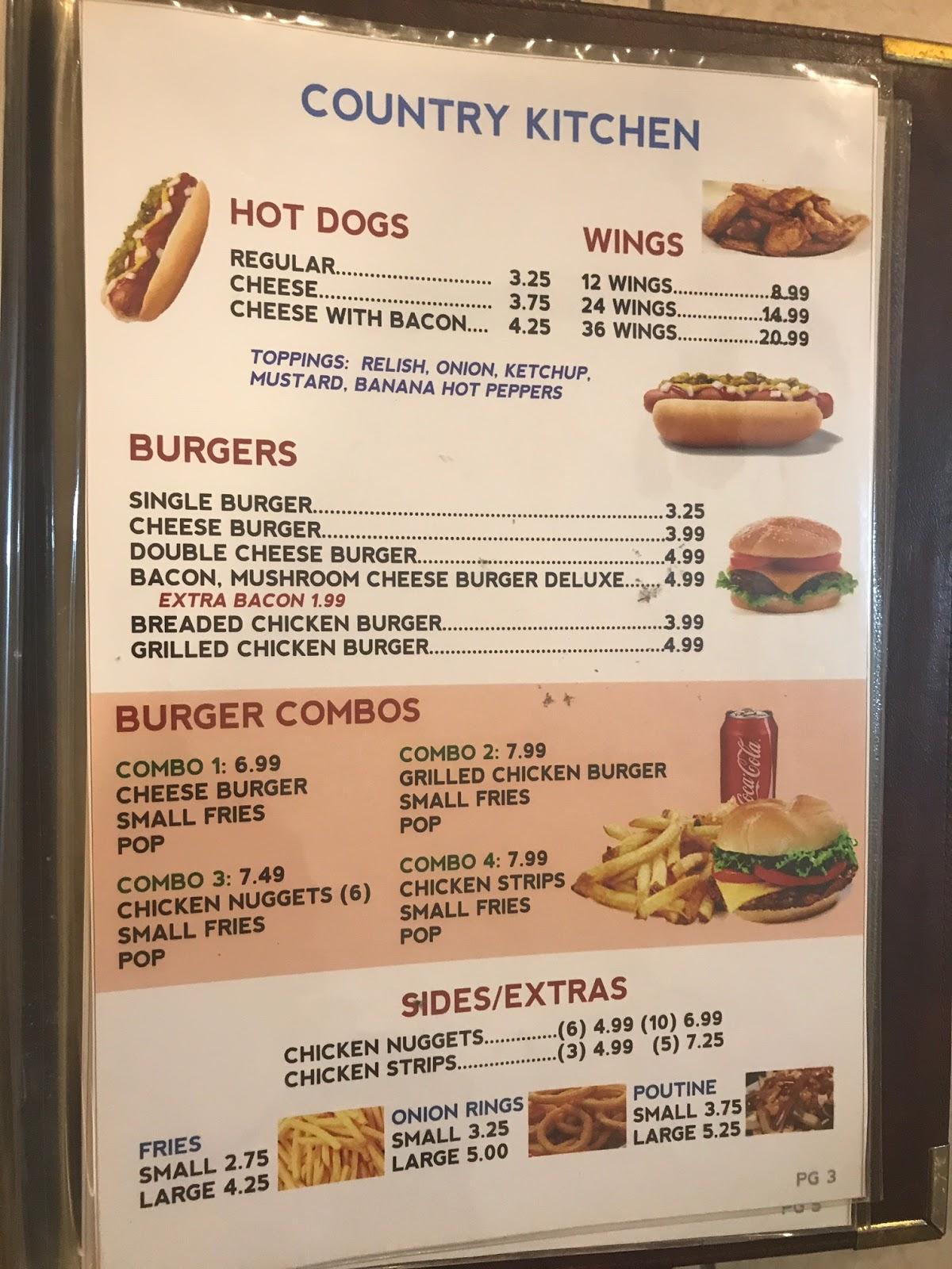 Menu at Country Kitchen - Vietnamese Restaurant, Carstairs