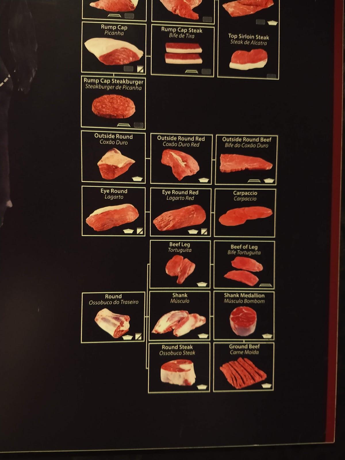 Menu em Mr.Moo restaurante, São José dos Campos