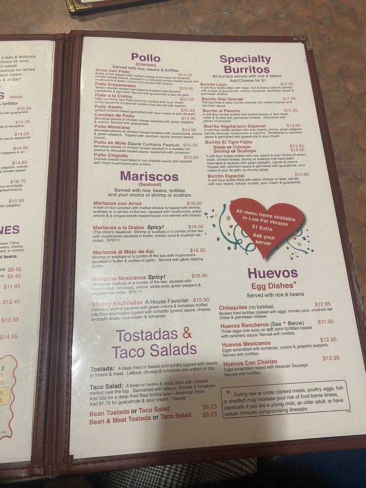 Menu at Circo Circo! restaurant, Kent