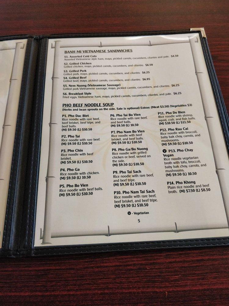Menu at Good Pho You restaurant, Ajax