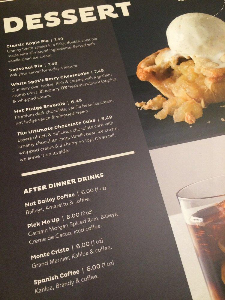 Menu at White Spot New Westminster restaurant, New Westminster, 610 6th ...