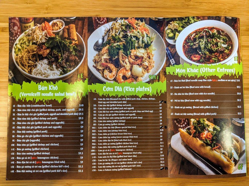Menu at Pho Ton Express restaurant, Houston, N Eldridge Pkwy s220