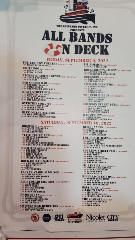 Menu at State Street Pub, Green Bay