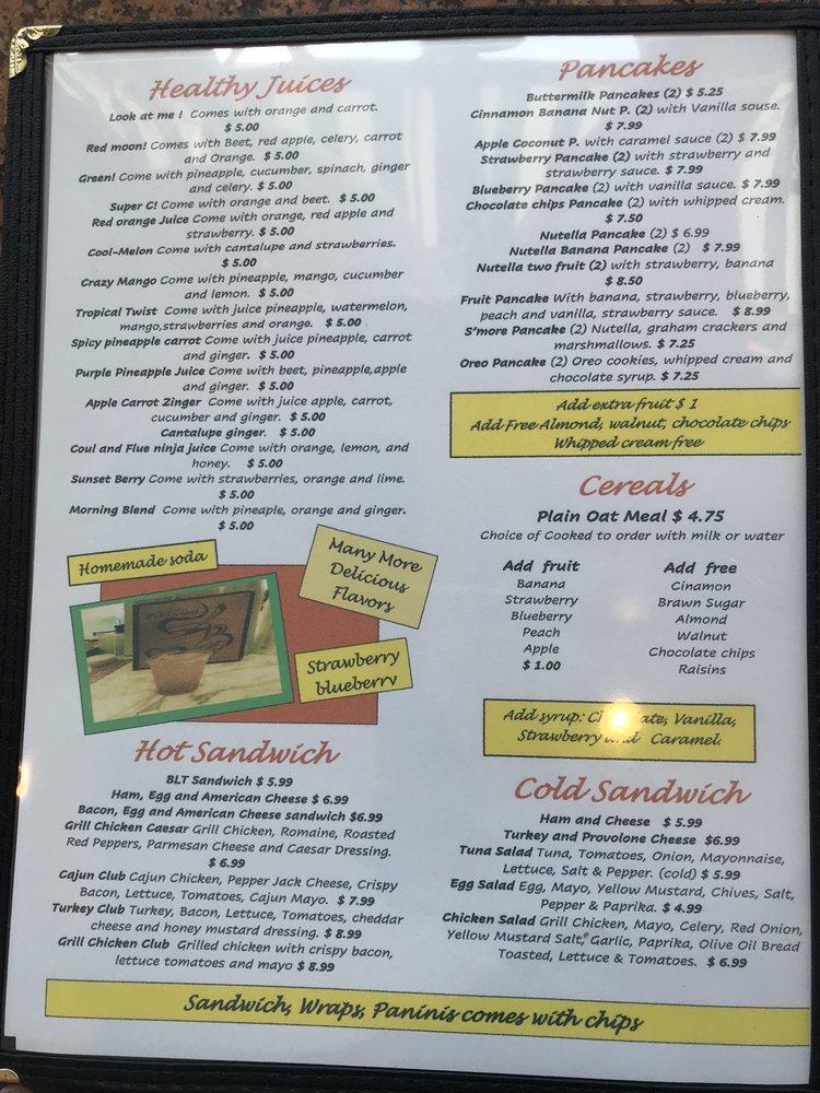 Menu at Nuestra Passion Coffee Shop desserts, Butler