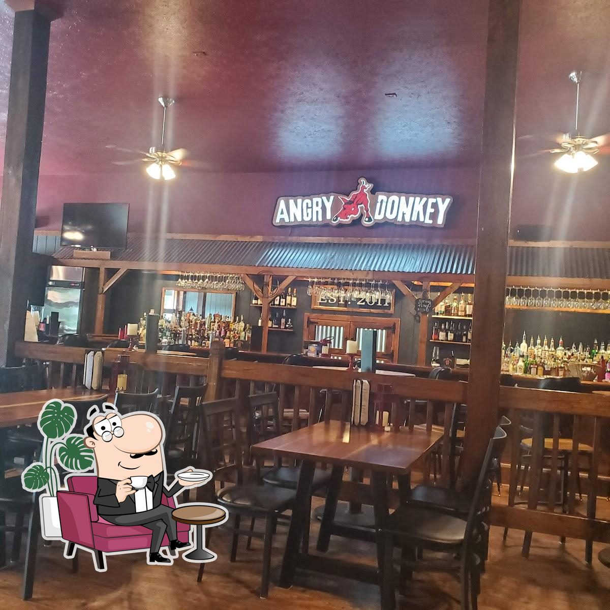 Angry Donkey, Michigantown - Restaurant menu, prices and reviews