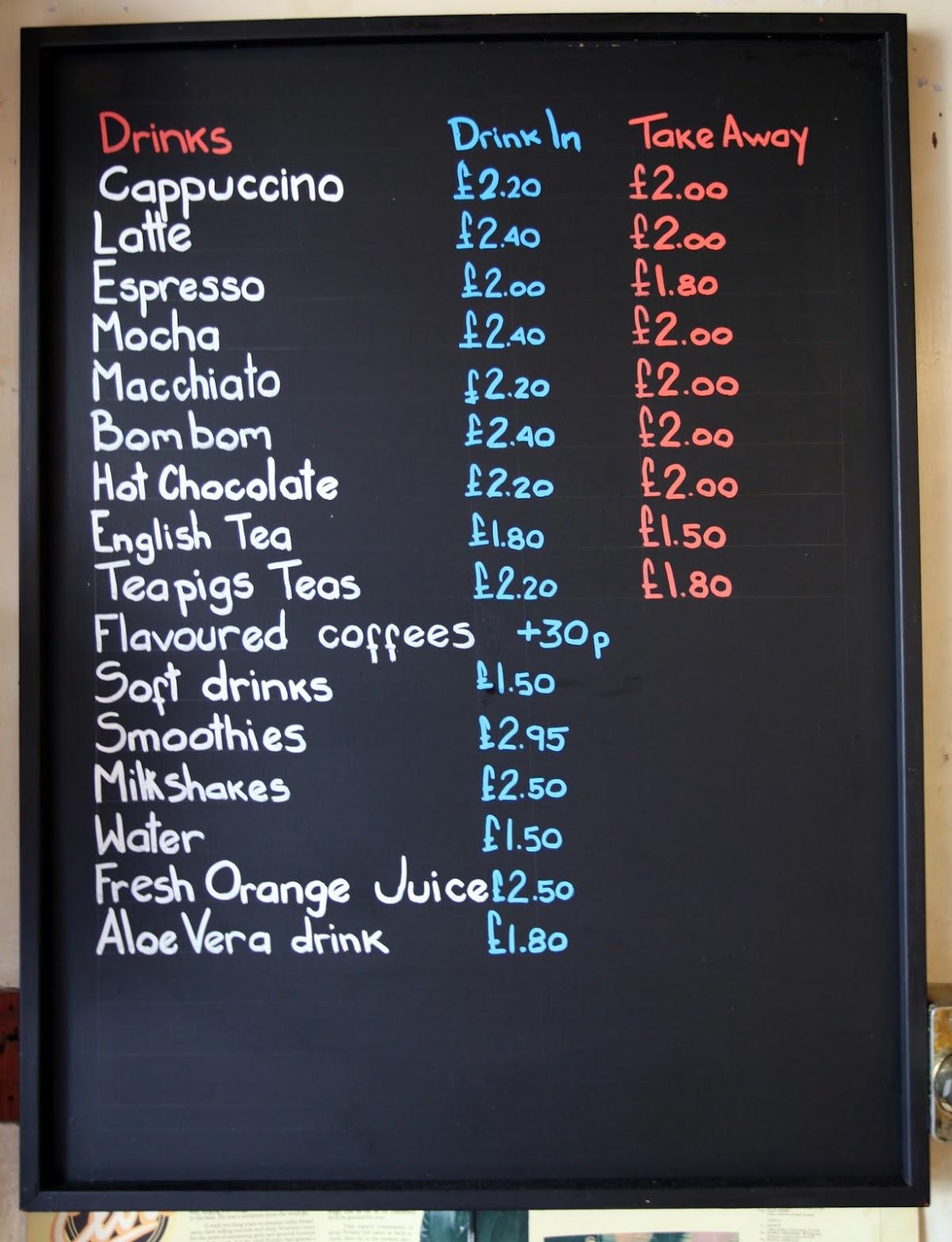 Menu at Chef Carlos pub & bar, Bournemouth, 211-213 Seabourne Rd
