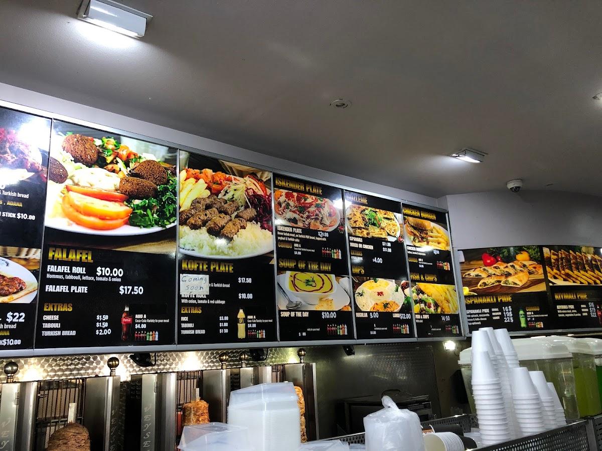 Menu at New Star Kebab Family Restaurant, Auburn