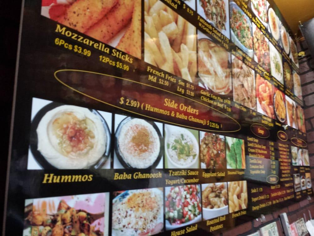 Menu at La Zeez Pita Grill & Bakery, Torrance