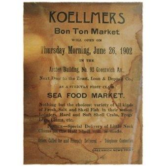Carta de Bon Ton Fish Market, Greenwich