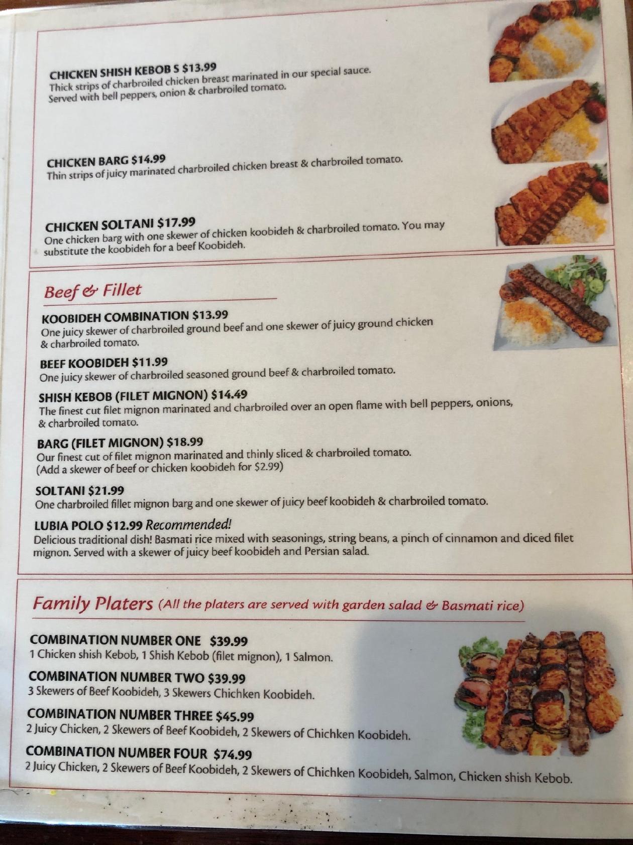 Menu at Chicken Chick restaurant, Torrance