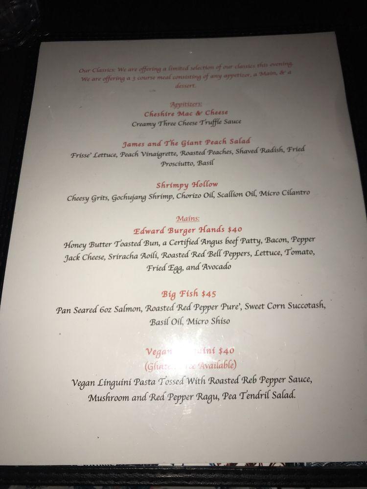 Menu at Beetle House LA pub & bar, Los Angeles