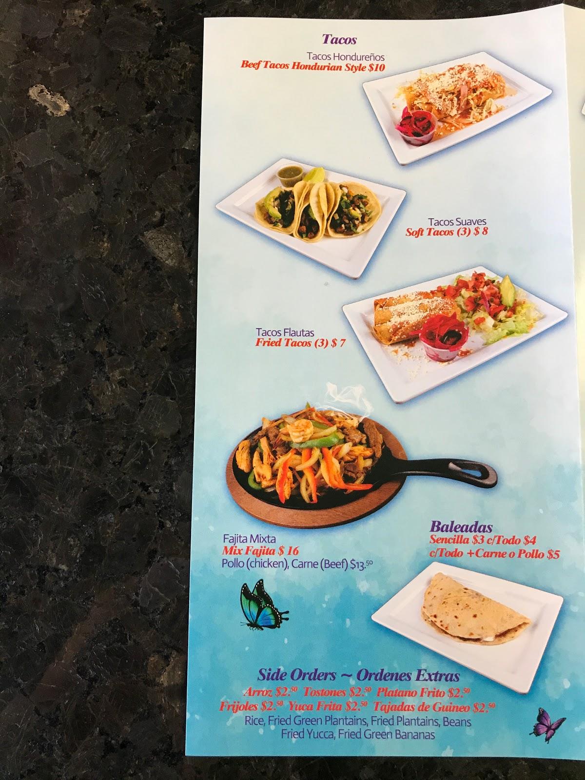 Menu at Alfa y Omega Restaurant, North Plainfield