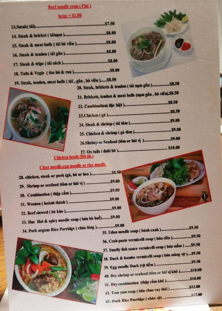 Menu at Asian Palace restaurant, West Valley City, 3500 S