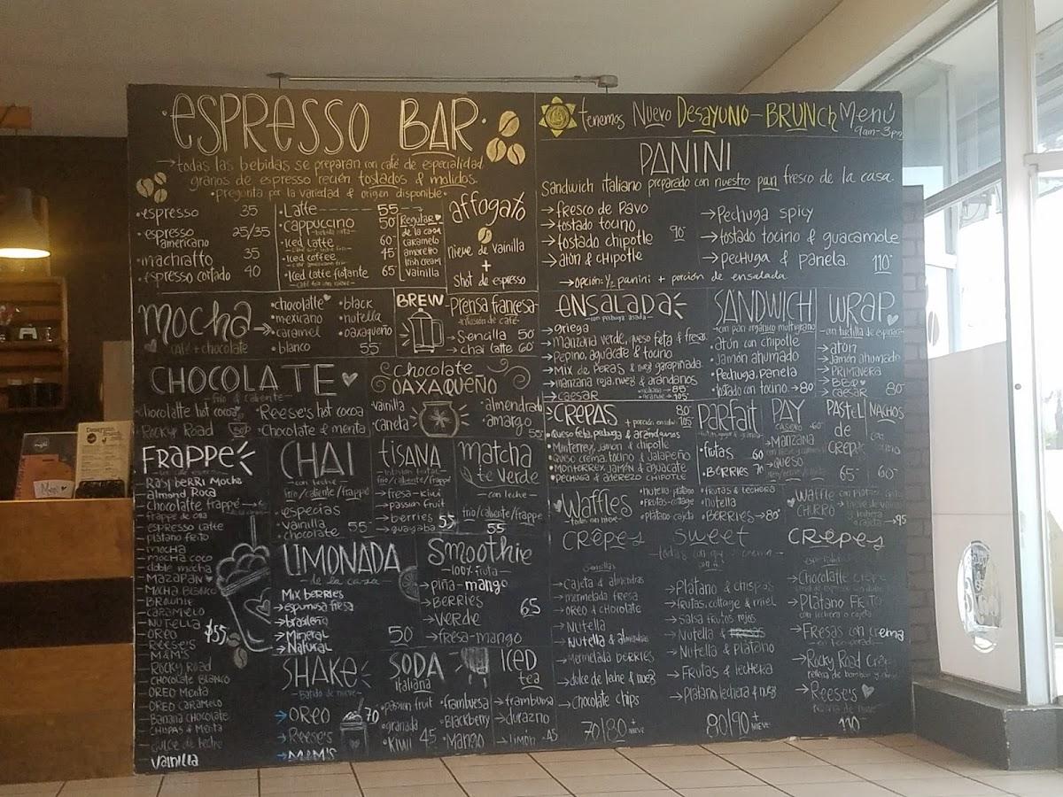 Carta de Chocolate Café, Vicente Guerrero