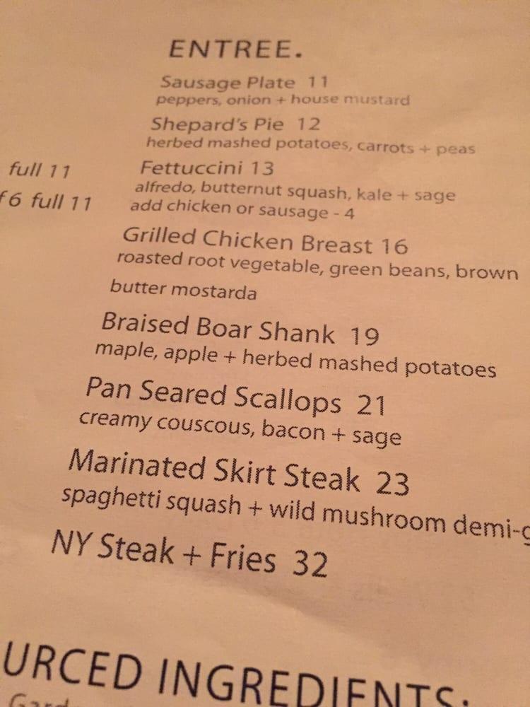 Menu at Overland Restaurant & Pub, Gardnerville, U.S. Hwy 395 N