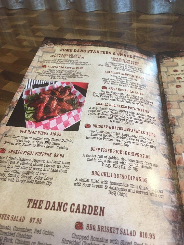 Menu at Dang BBQ, Islip