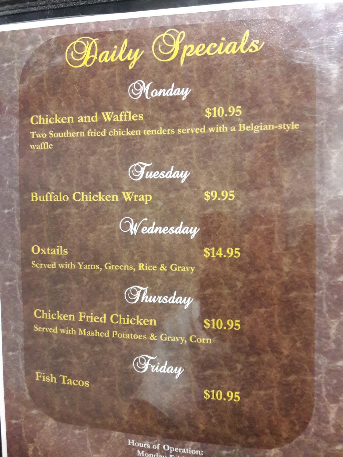 Menu at Bistro 1876 pizzeria, Prairie View, 35725 Owens Rd
