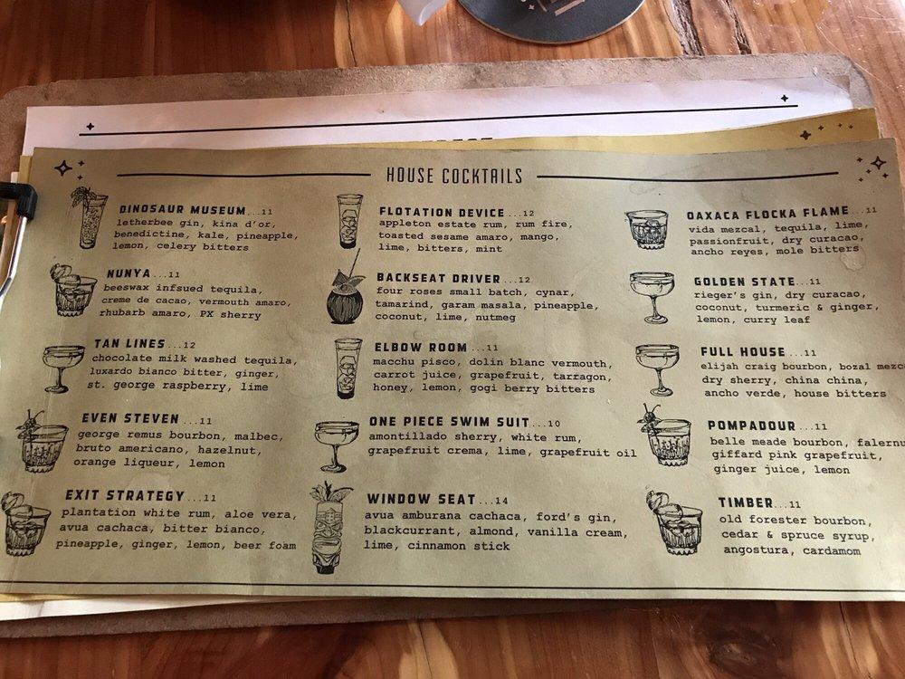 Menu at Retreat Gastropub, St. Louis