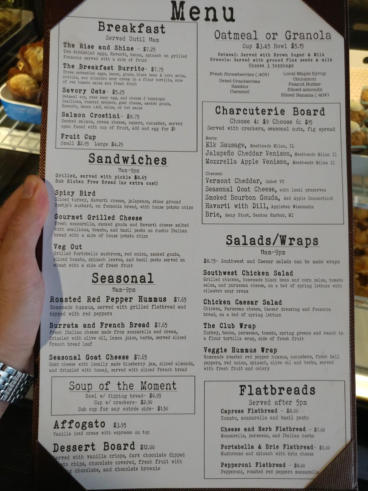 Menu at Cool Beanz- Rock Island pub & bar, Rock Island