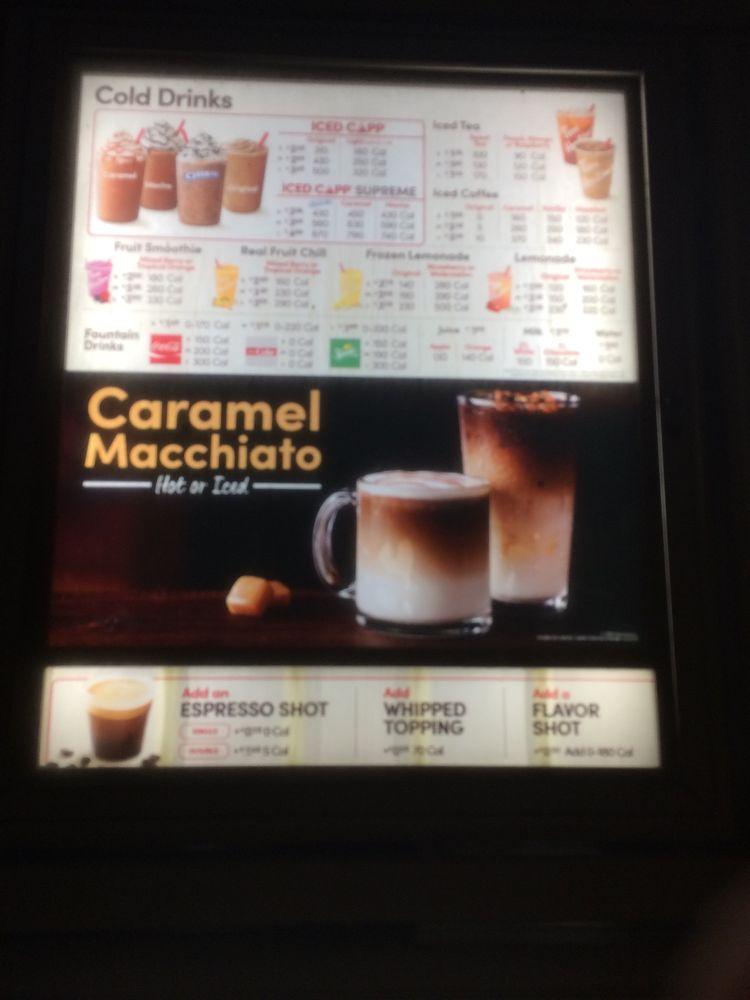 Menu at Tim Hortons restaurant, Buffalo, 2200 Elmwood Ave