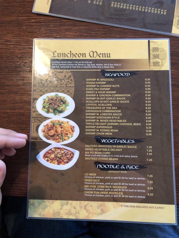 Carta de Chen's Chinese Restaurant, Wyndham, Nuckols Rd
