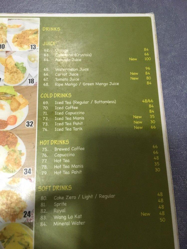 Menu at Wardo Restaurant, Makati, 116