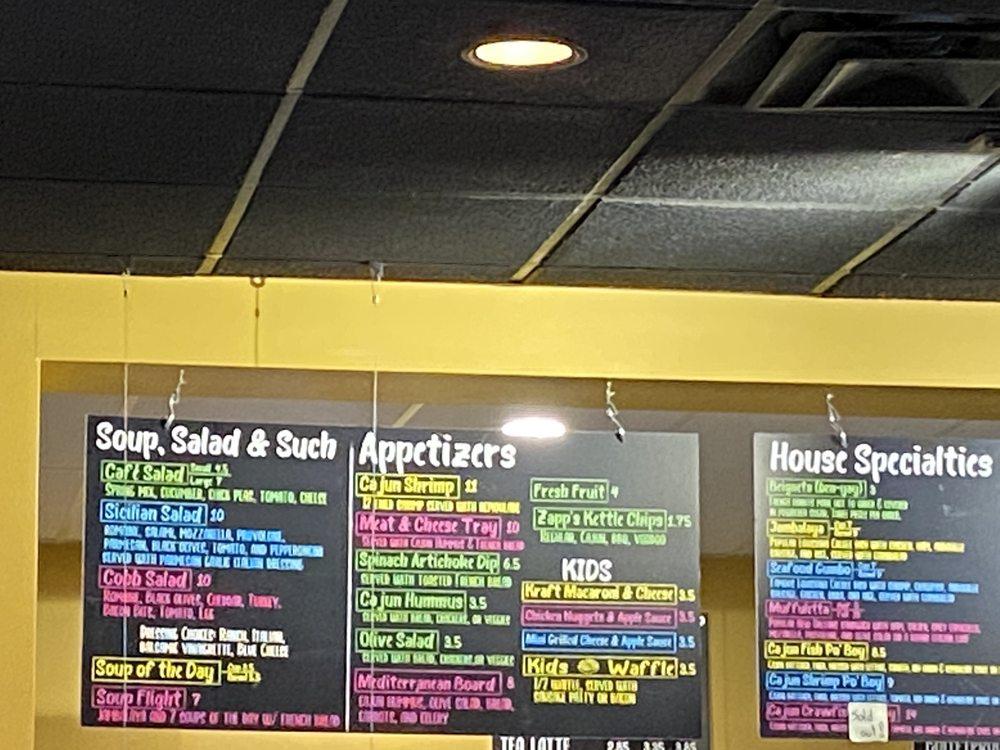 Menu at Chicory Cafe Mishawaka, Mishawaka
