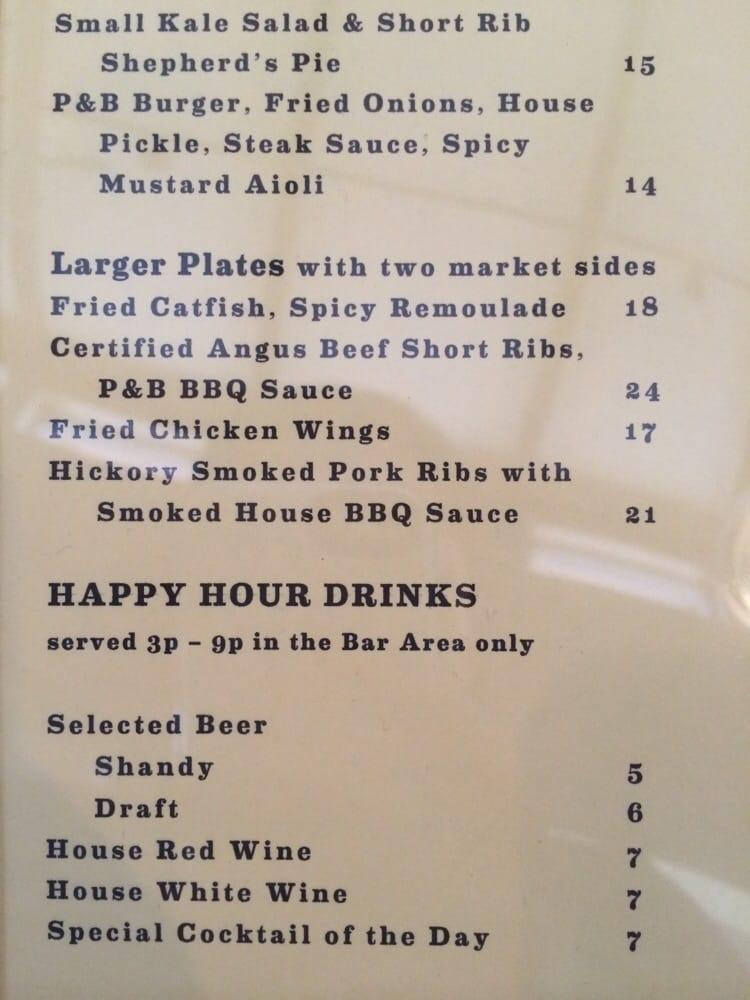 Menu at Post & Beam pizzeria, Los Angeles