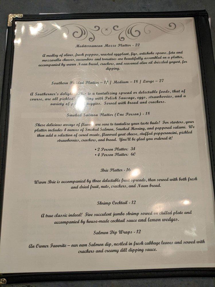 Menu at Bar Harbor Cheesecake Company, Bar Harbor