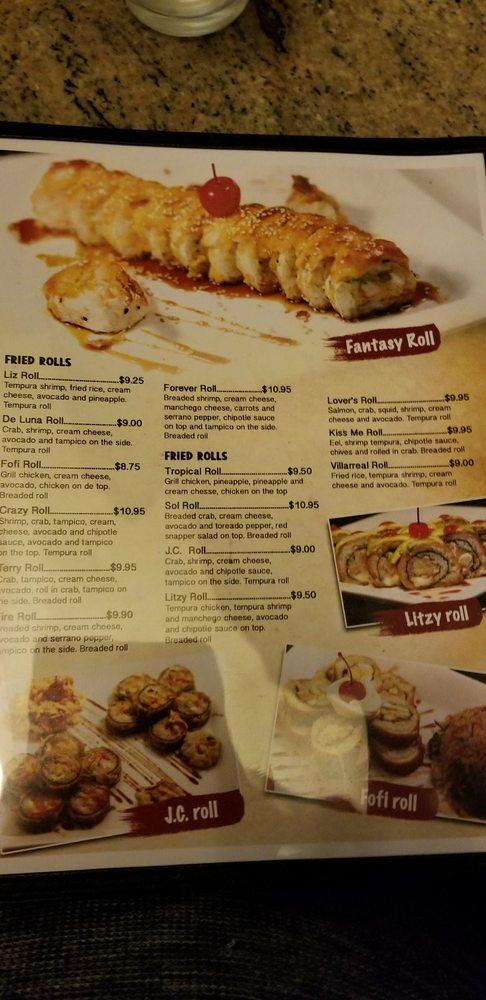 Menu at Savora Seafood &Grill restaurant, Laredo