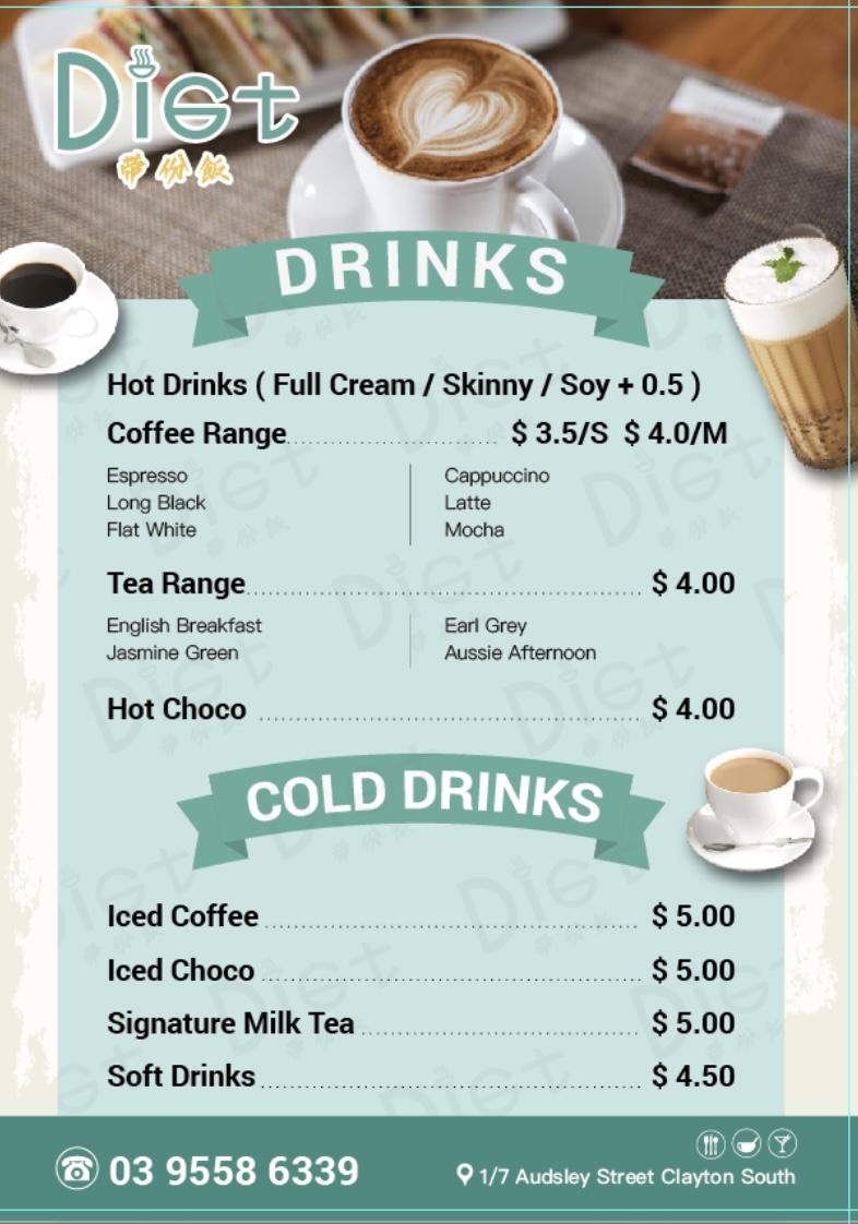 diet cafe dining in Clayton South - Restaurant reviews