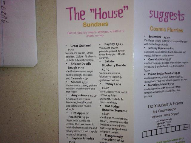 Menu at Do Yourself A Flavor restaurant, Egg Harbor City