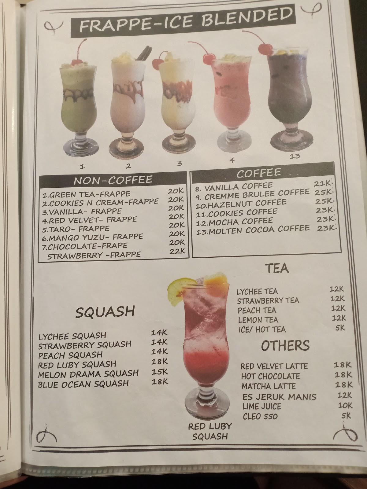 Menu at Hungry Wok cafe, Surabaya, Jl. Dr. Ir. H. Soekarno No.57